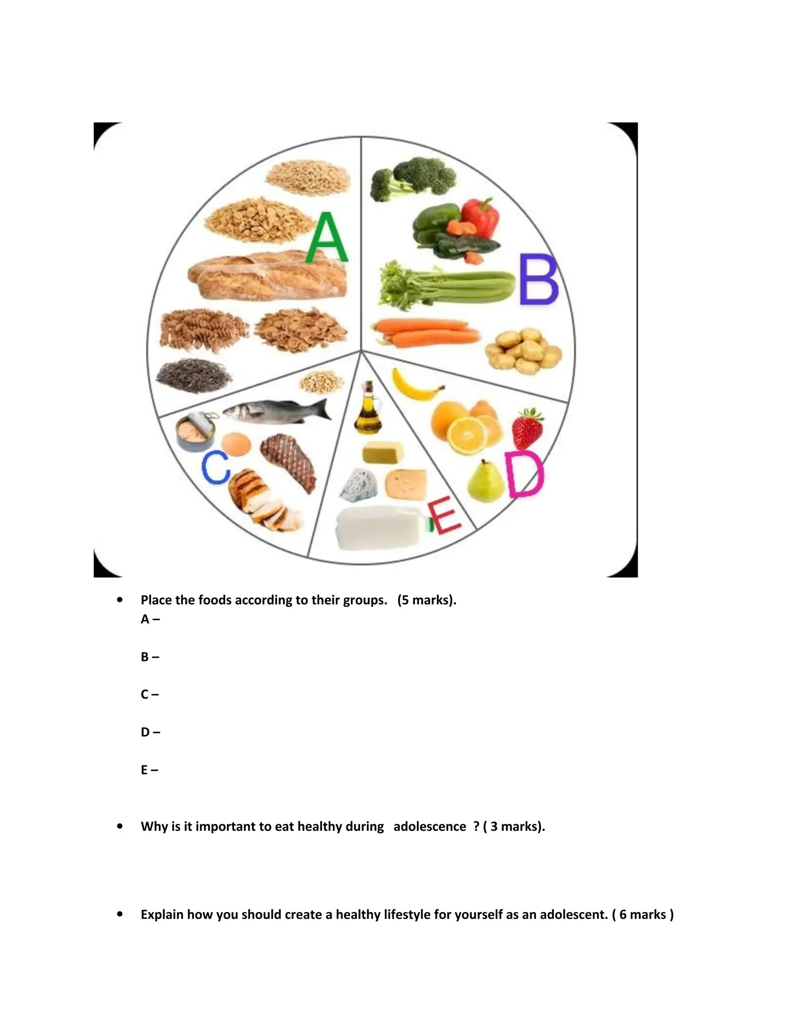 Food Groups Worksheets Grade 6 50+ Food Worksheets For 3rd Grade On