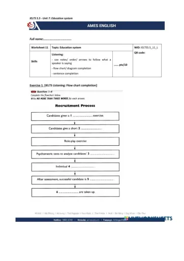 Document Interactive Worksheet – Edform