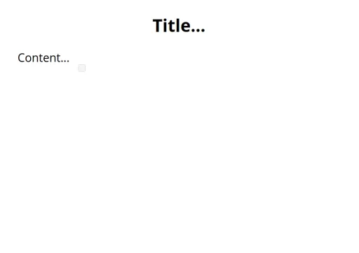First Interactive Worksheet Edform