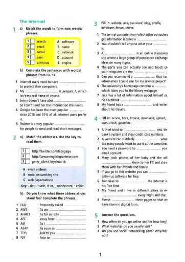 Communication Technologies Interactive Worksheet – Edform
