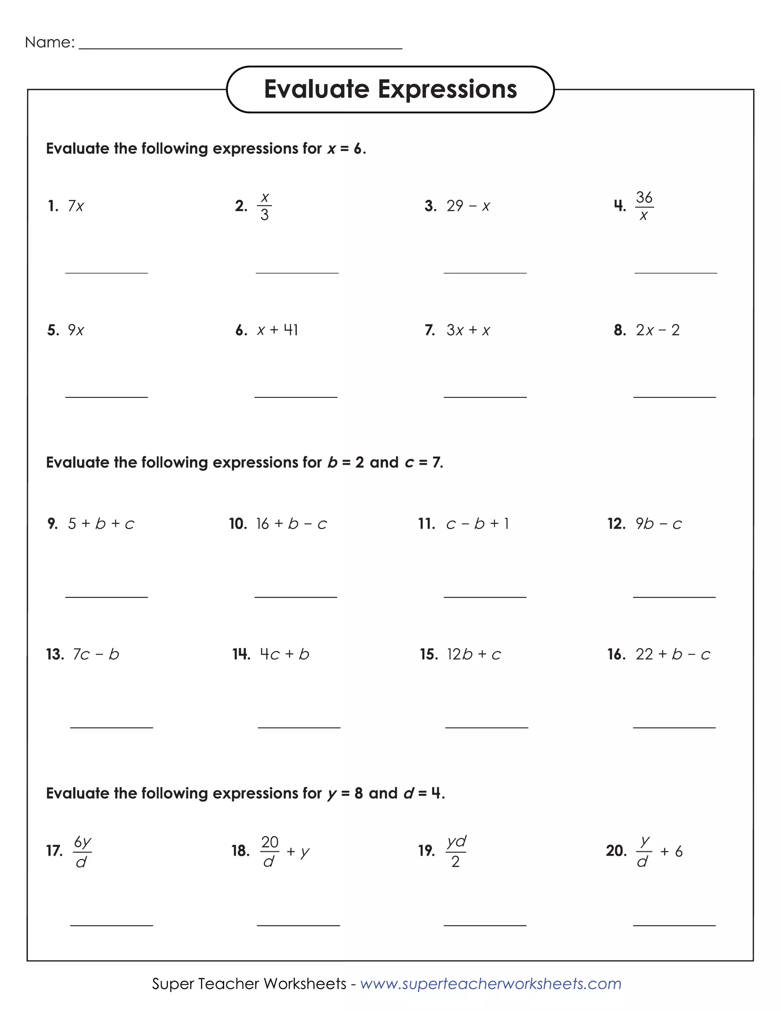 Unit 6 Review Interactive Worksheet – Edform