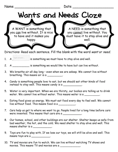 Cloze reading worksheet Interactive Worksheet – Edform