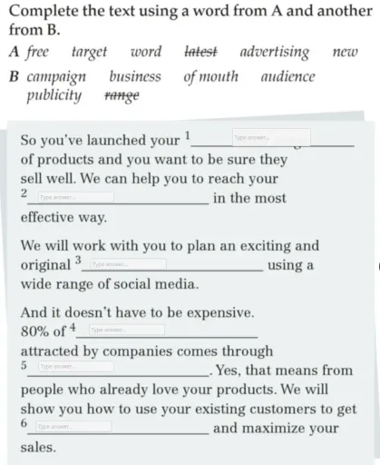 BR PI U9 Advertising Interactive Worksheet – Edform