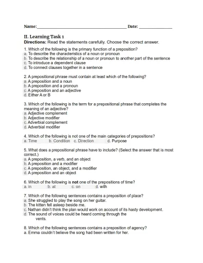 W4 Q1-Learning Task_Preposition Interactive Worksheet – Edform
