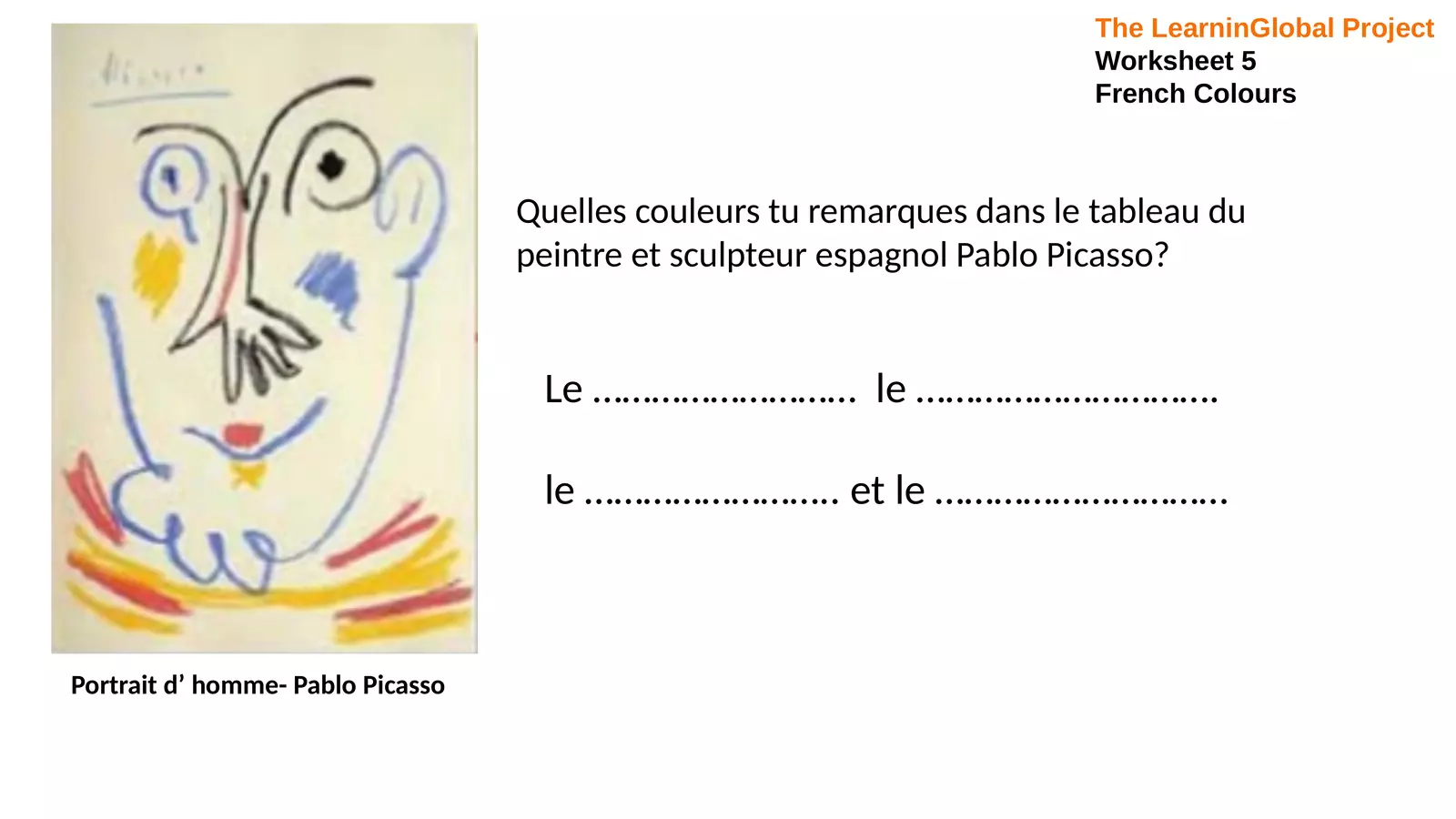 Picasso Worksheets KS2 Art Pablo Picasso Lesson Pack