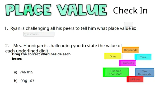 Grade 4 Place Value Check In Interactive Worksheet – Edform