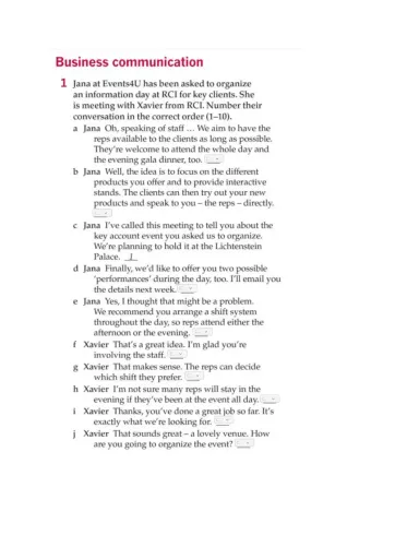 Planning arrangements Interactive Worksheet – Edform