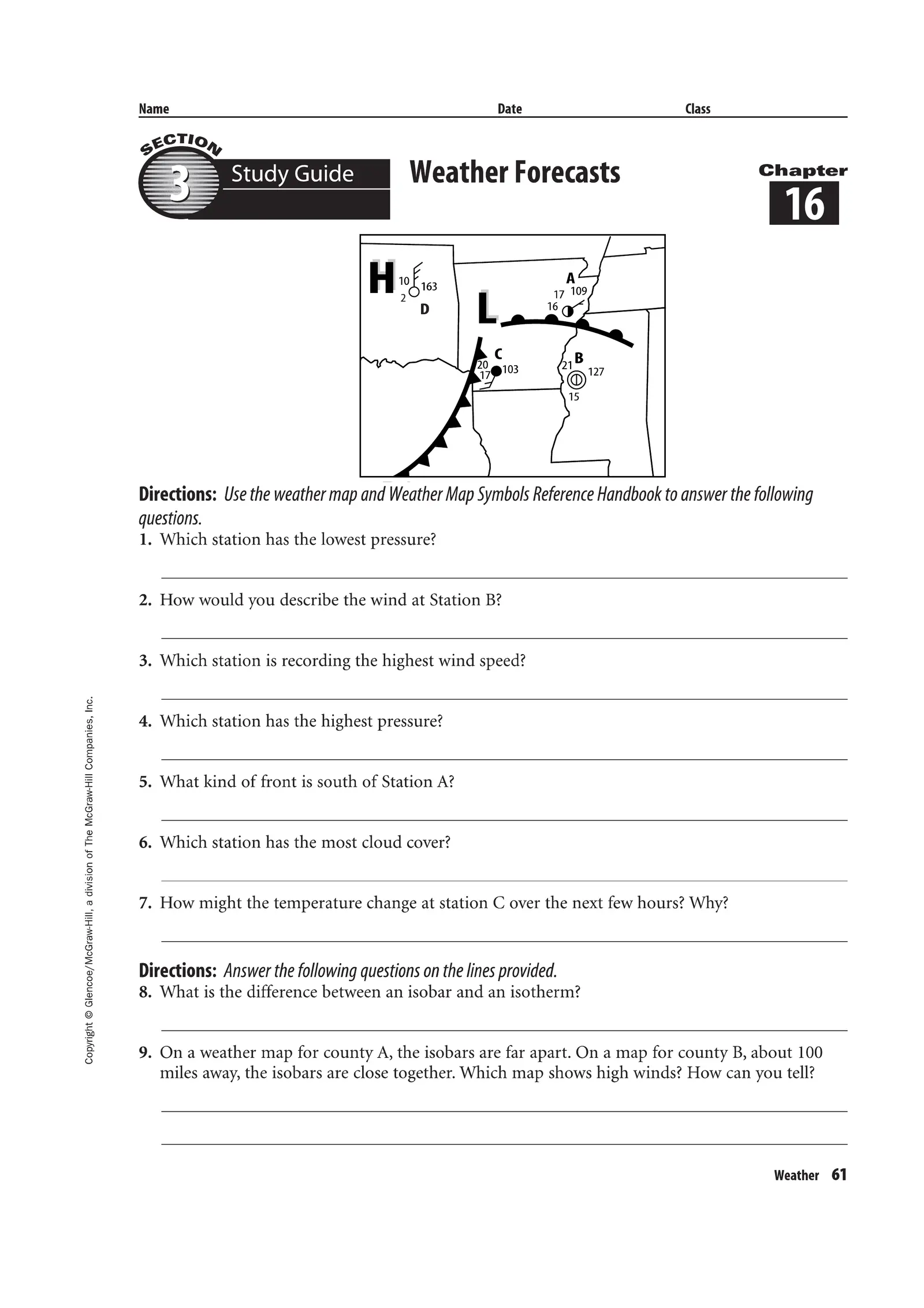 Unit 9 - Earth Science - Study note Interactive Worksheet – Edform