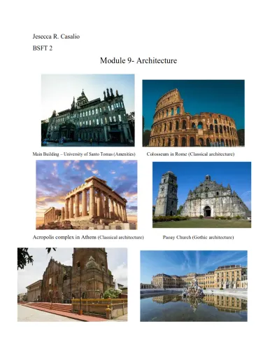 Module 9 Architecture Interactive Worksheet – Edform