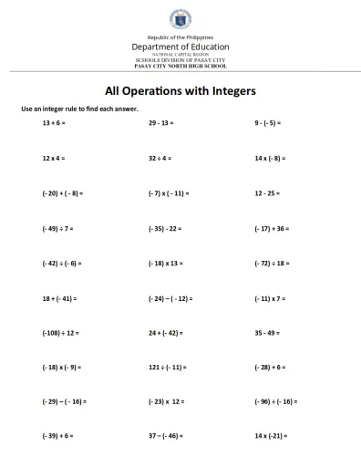 BBM Day 1 Interactive Worksheet – Edform
