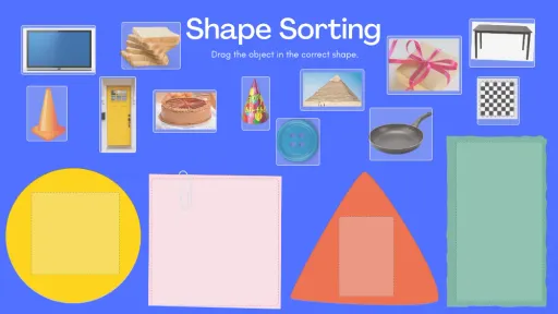 Shape Sorting Interactive Worksheet – Edform