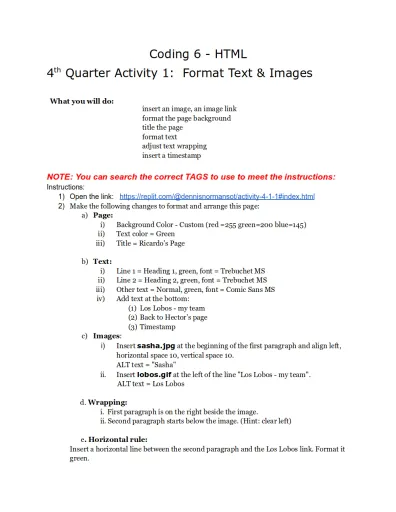 3rd Quarter Exam Computer 8 Interactive Worksheet – Edform