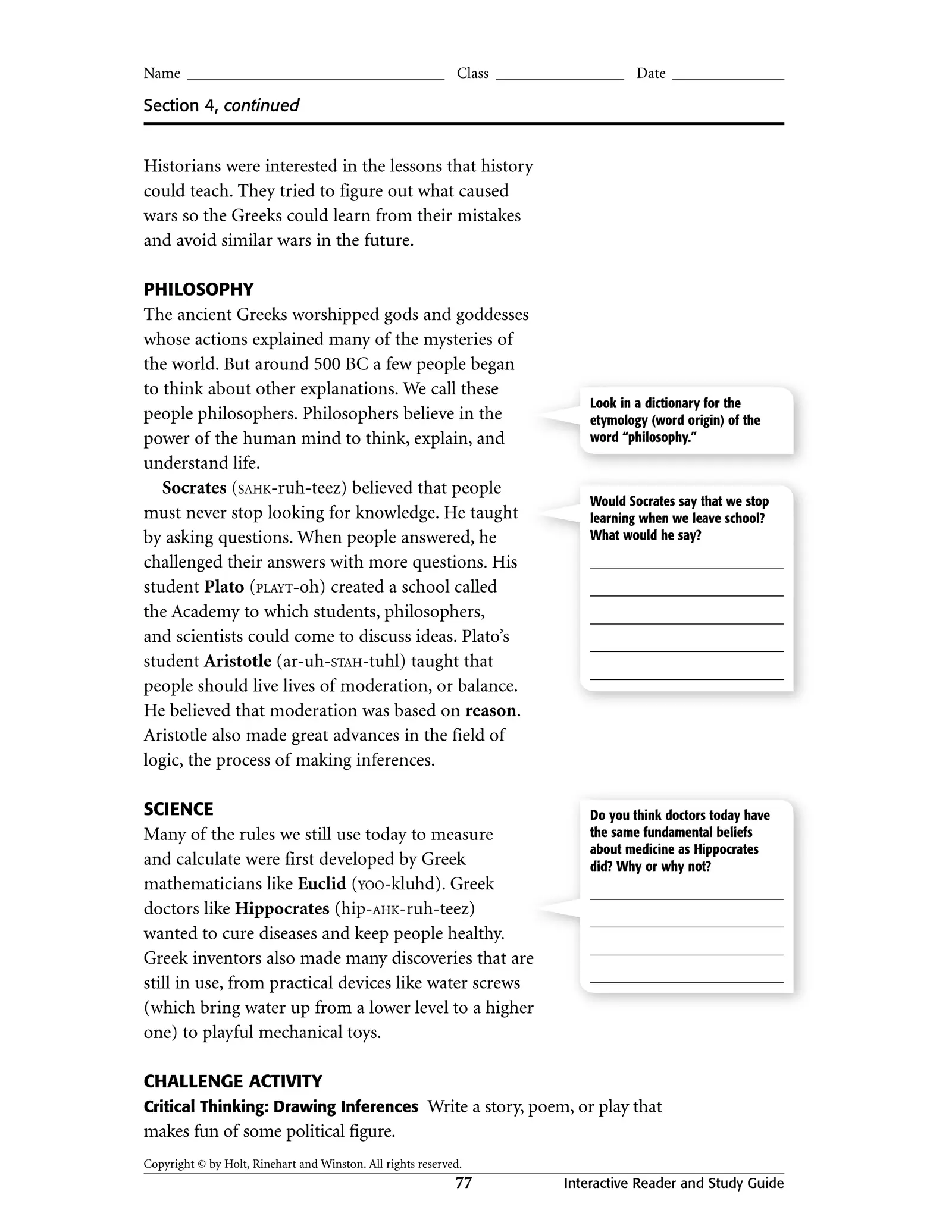 Unit 12- Ancient civilization Study note Interactive Worksheet – Edform