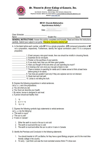 ACT1 Interactive Worksheet – Edform