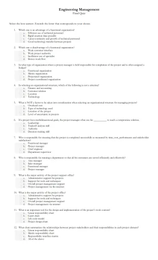 Final Quiz Interactive Worksheet – Edform