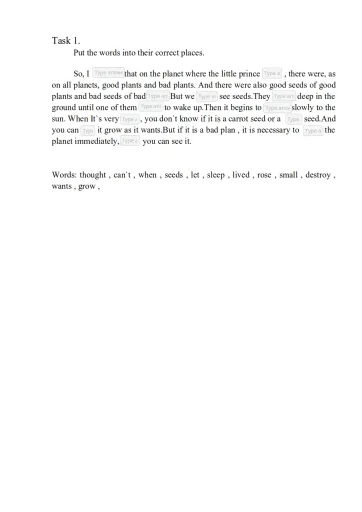 Task 1 Interactive Worksheet – Edform