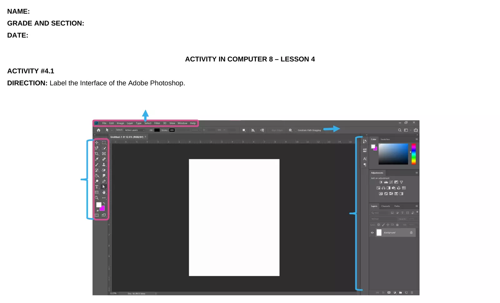 Lesson 4 Interactive Worksheet – Edform