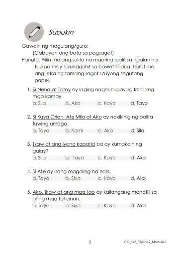 LO Submission Checklist Interactive Worksheet – Edform