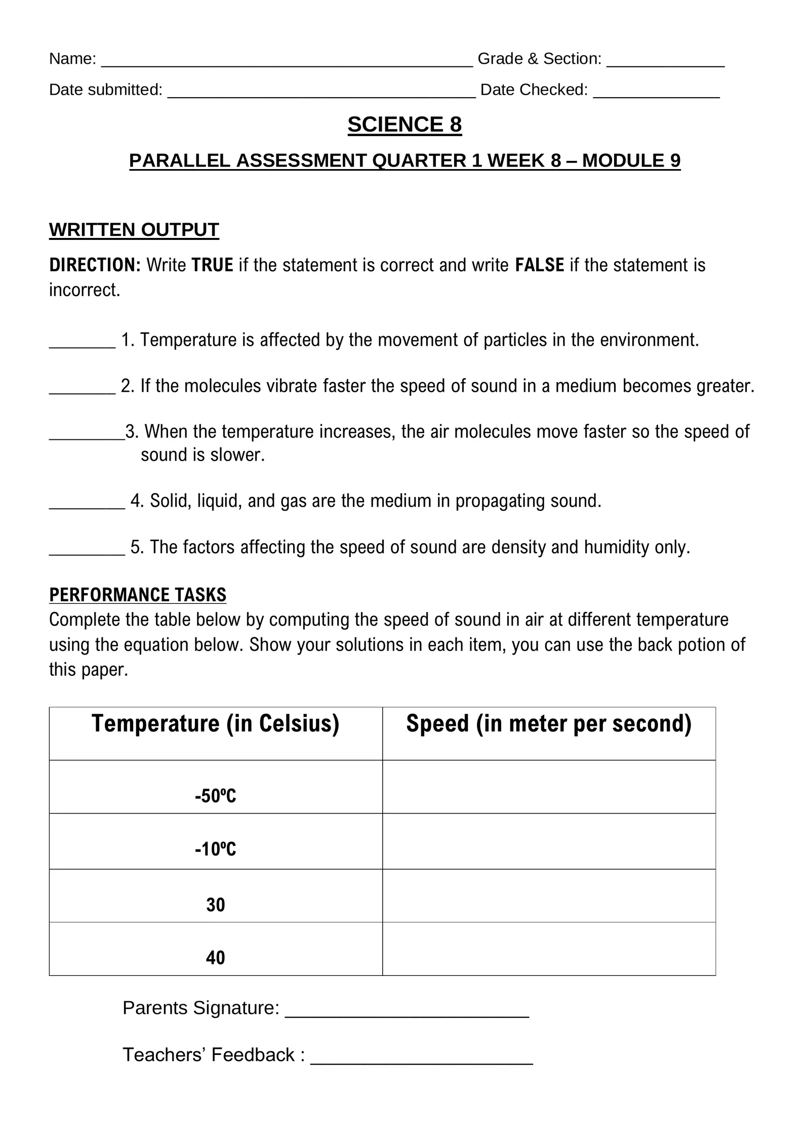 8th Grade Science Worksheets Density Density Worksheet Science | TPT