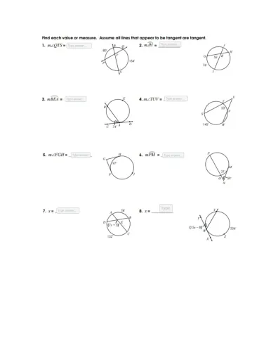 20. Segments and Angles Formed By Segments Practice Interactive ...