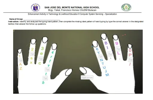 Group Activity in typing Interactive Worksheet – Edform