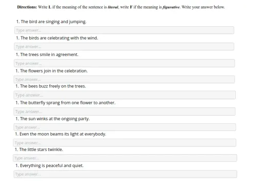 Blank slide Interactive Worksheet – Edform
