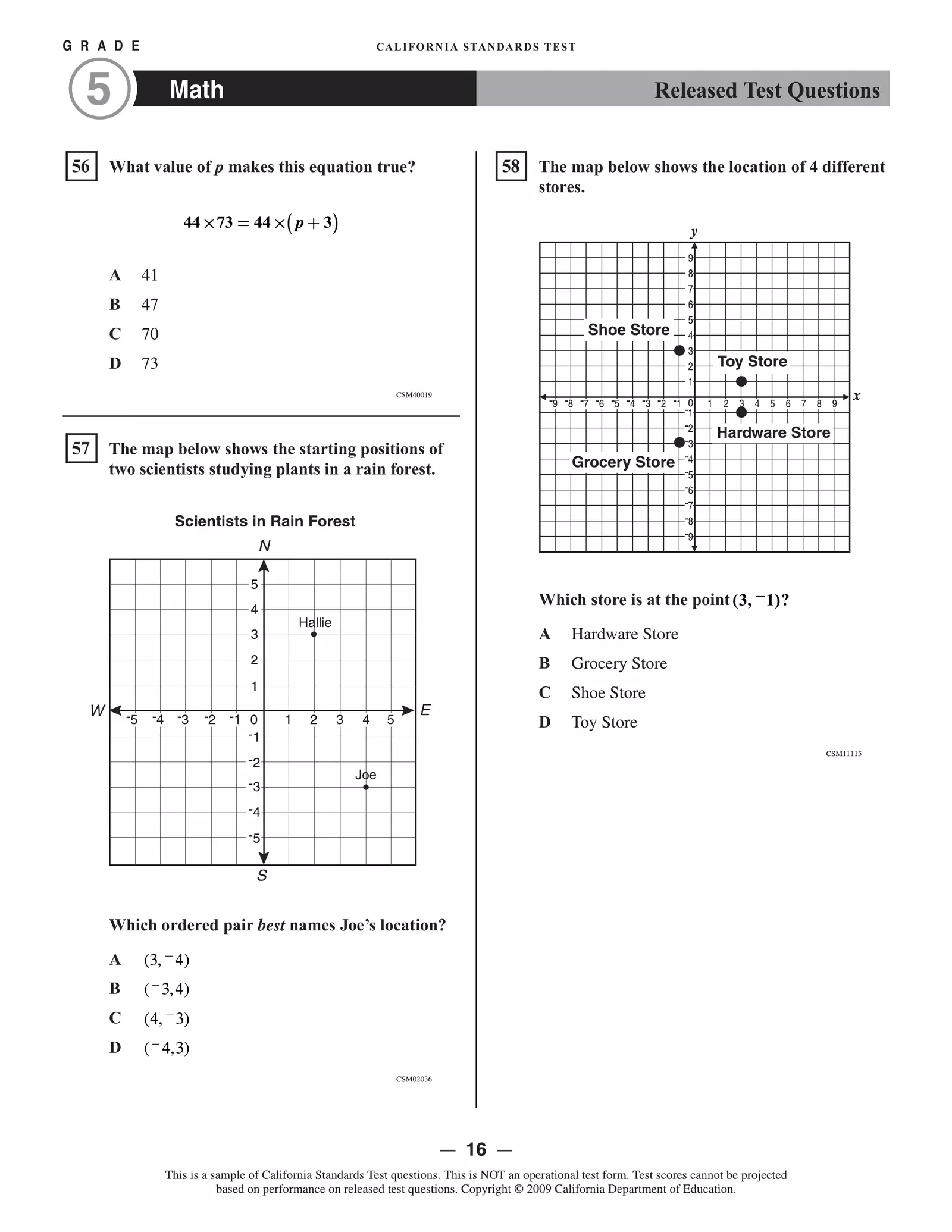 Fifth Grade Math Tests Winter Math 5th Grade Solve The Room Bundle