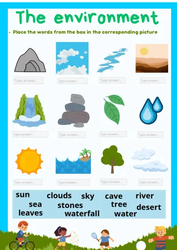 Environment Worksheets