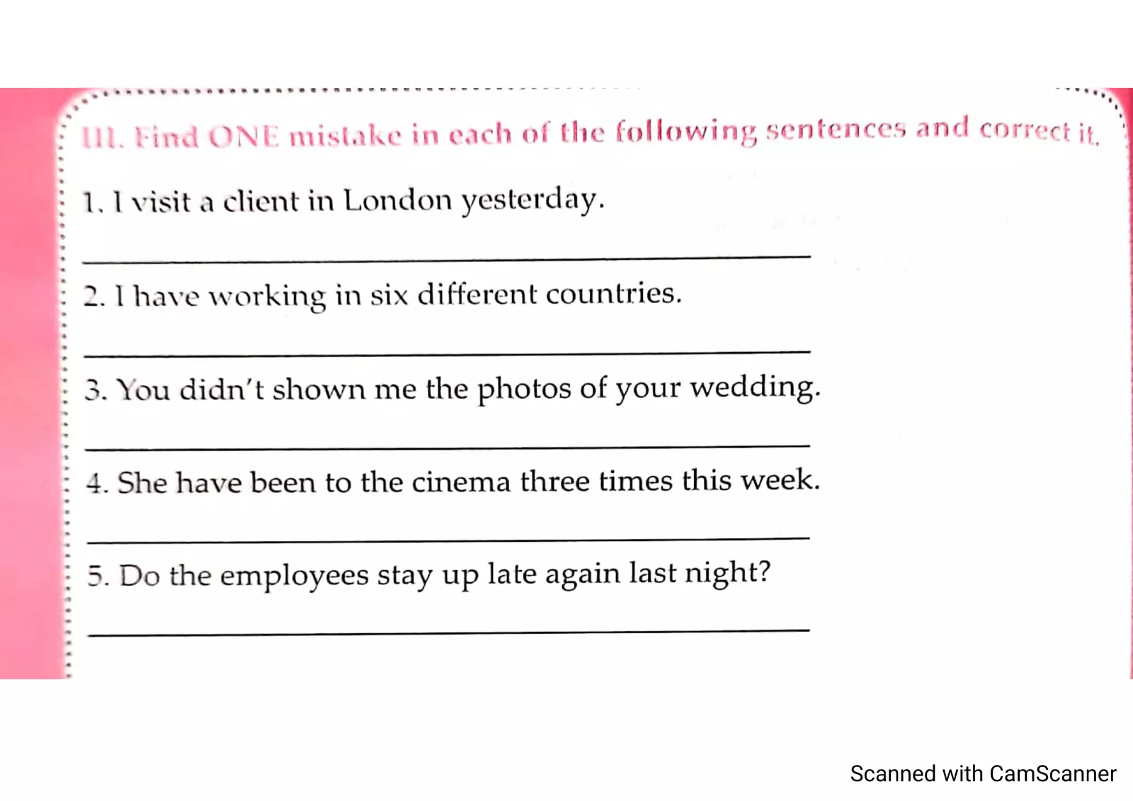 English 7 Unit 3 test 1 Interactive Worksheet – Edform