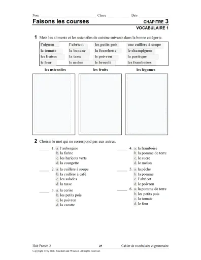 Ch3 voc1 Interactive Worksheet – Edform