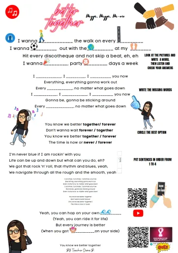 Better Together. World cup 2022 Interactive Worksheet – Edform