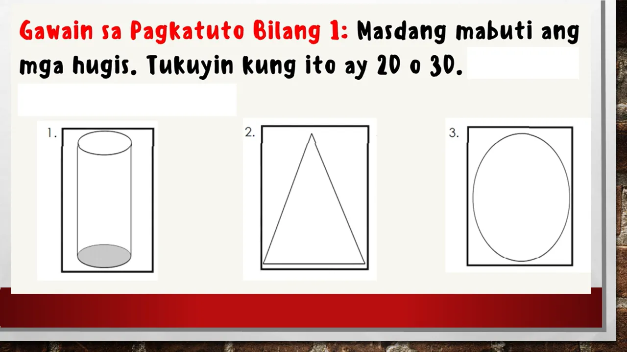 ARTS 2: Gawaing Pagkatuto Interactive Worksheet – Edform