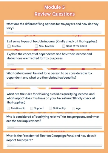 Module 5 Review Questions Interactive Worksheet – Edform Module 5 Review Questions Interactive Worksheet – Edform