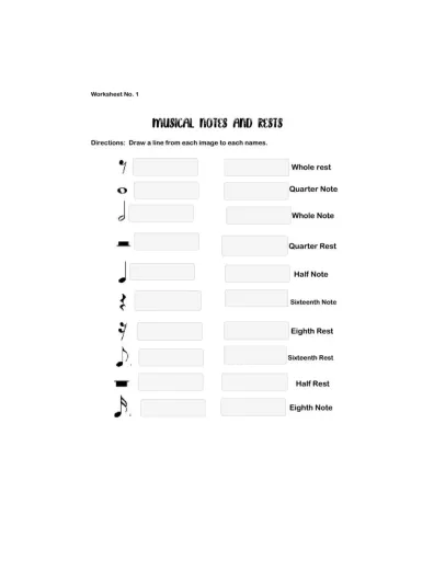 Music Interactive Worksheet – Edform