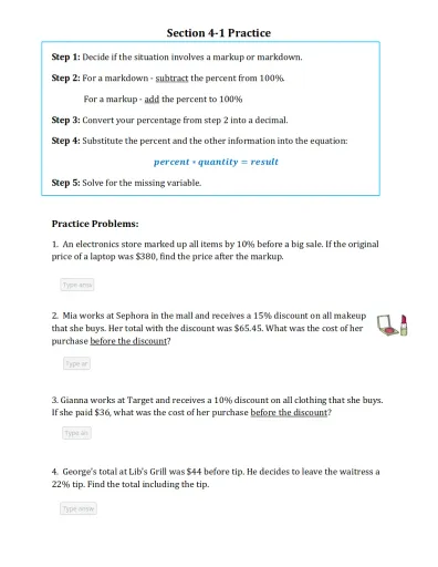 Section 4 1 Practice Interactive Worksheet – Edform