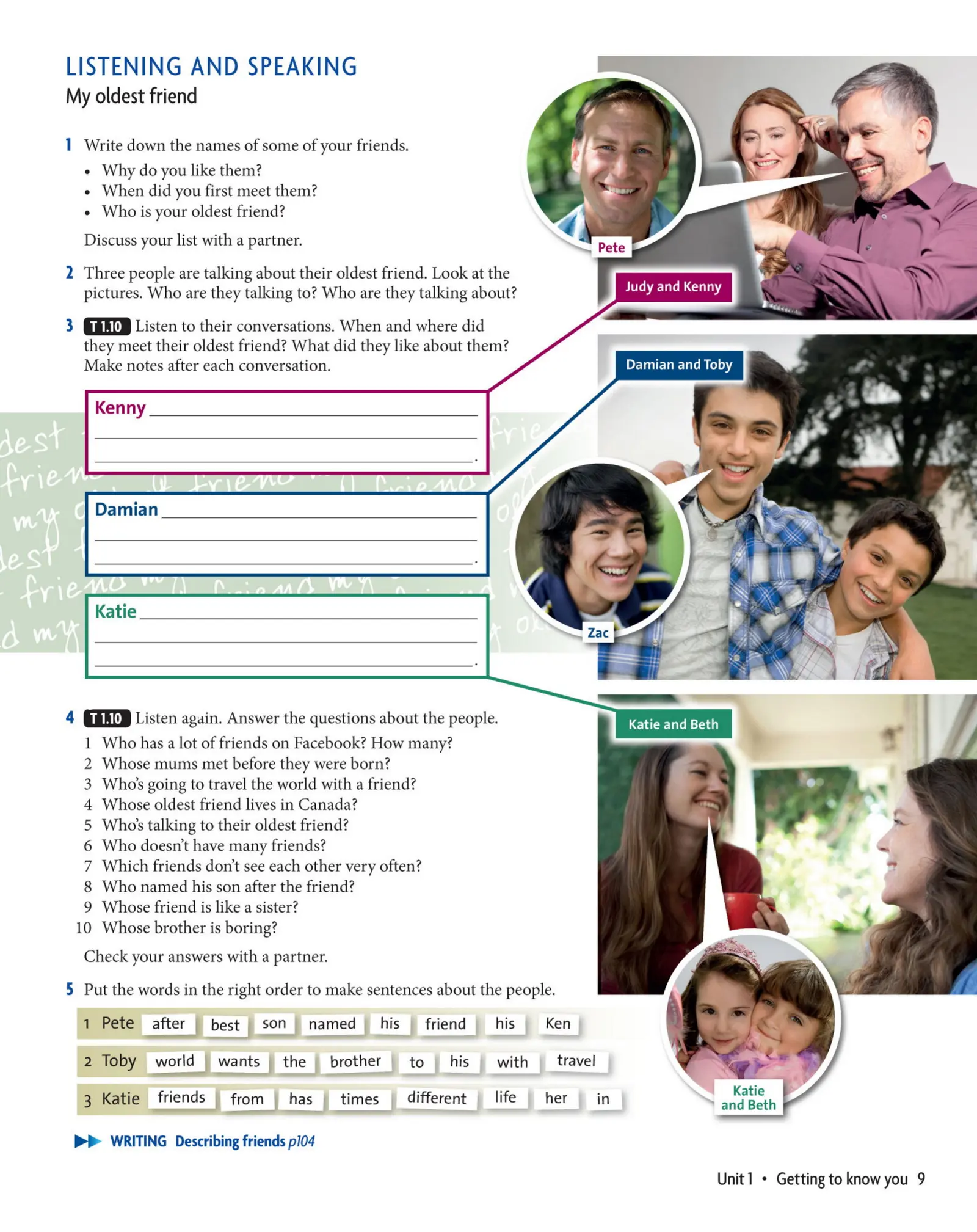 Pre inter U1 Interactive Worksheet – Edform