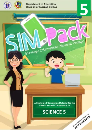 SIMPACK SCIENCE 5 Interactive Worksheet – Edform