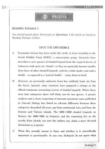 Ielts reading Interactive Worksheet – Edform