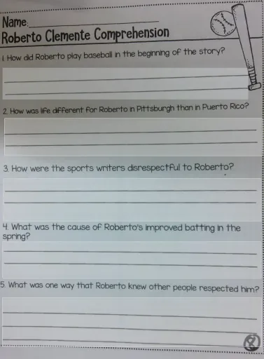 RC Comprehension Interactive Worksheet – Edform