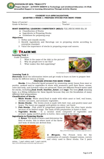 COOKERY10 Q3 W1 (2) Interactive Worksheet – Edform