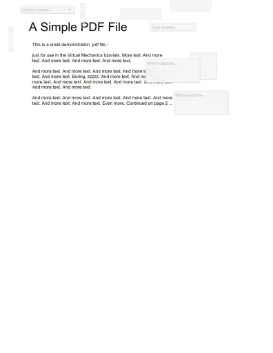 Sample Interactive Worksheet – Edform