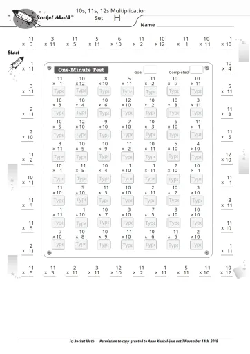 Mult 10 11 12 H Interactive Worksheet – Edform