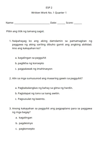 BSE2 Interactive Worksheet – Edform