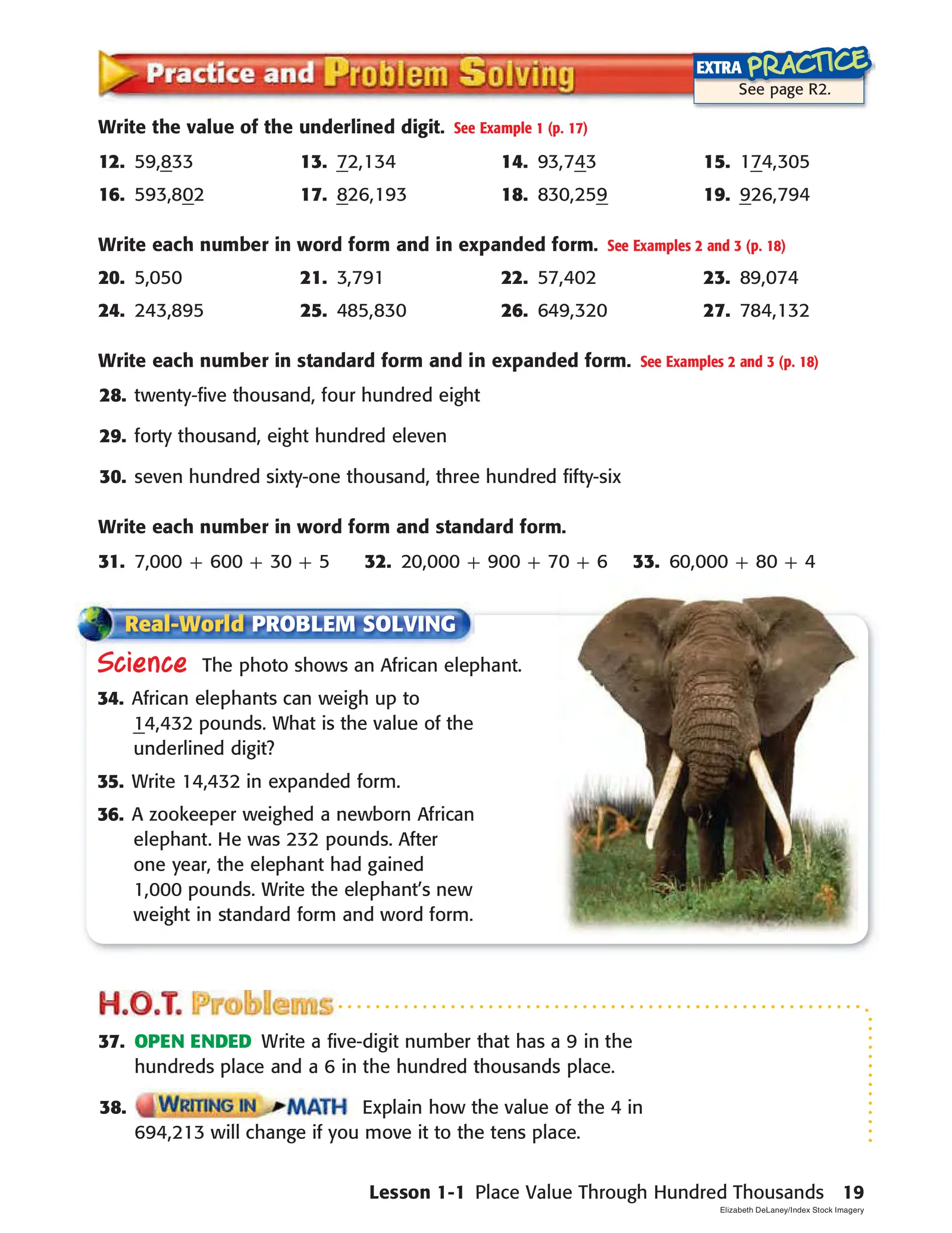 Unit 1 - Math 4 - Practice Interactive Worksheet – Edform