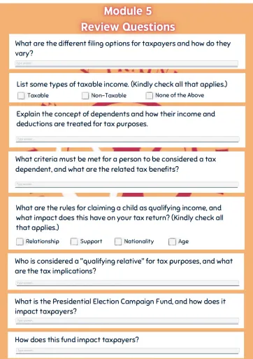 Module 5 Review Questions (3) Interactive Worksheet – Edform Module 5 Review Questions (3) Interactive Worksheet – Edform