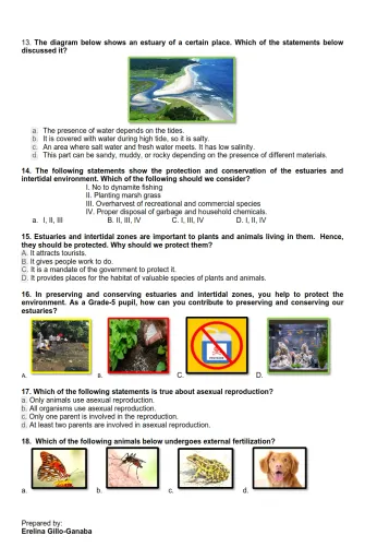PT SCIENCE 5 Q2 Interactive Worksheet – Edform