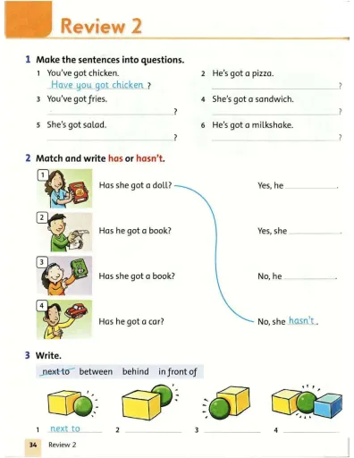 Grammar Friend 2 Review 2 Interactive Worksheet – Edform