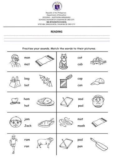 SHORT Aa Activity Interactive Worksheet – Edform