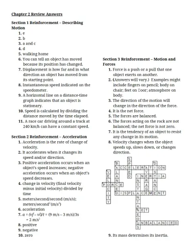 Chapter 2 review answers Interactive Worksheet – Edform