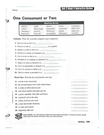 Pg 239 Interactive Worksheet – Edform